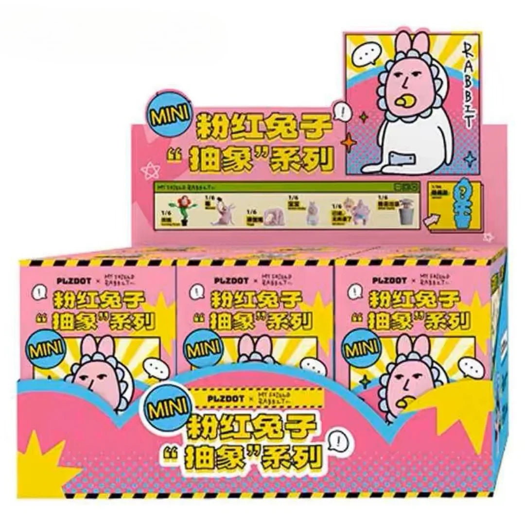 My Friend Pink Rabbit Abstract Mini Series Blind Box – Blind Box Empire
