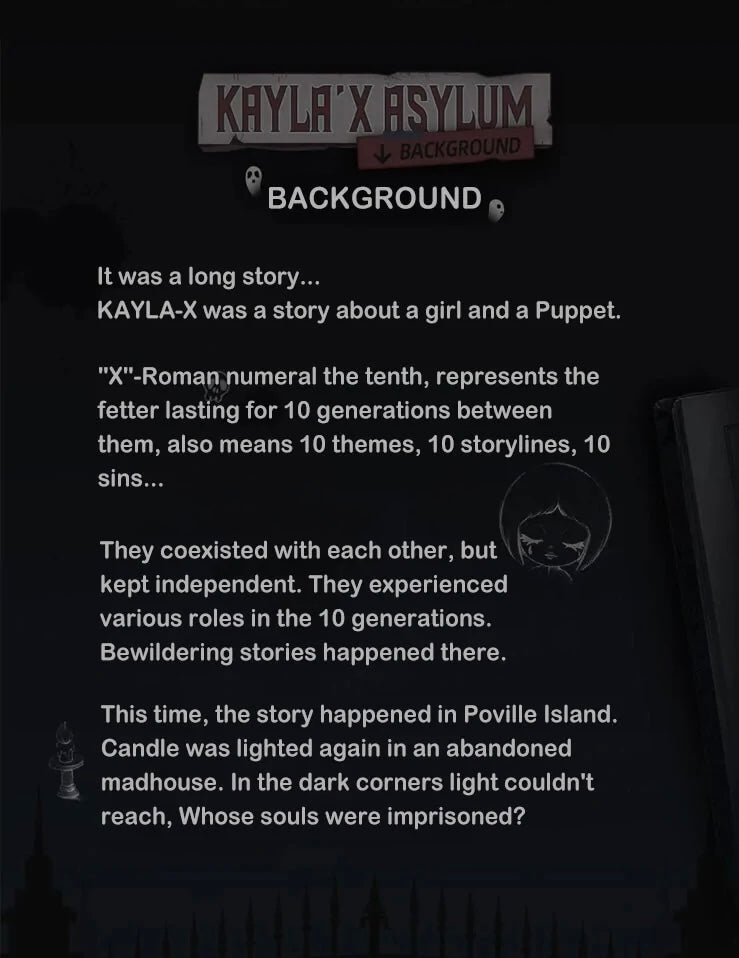 Kayla X Asylum series – Blind Box Empire